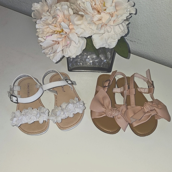 GAP | Shoes | Fabulous Condition Designer Girls 3t Sandals Set Christie ...